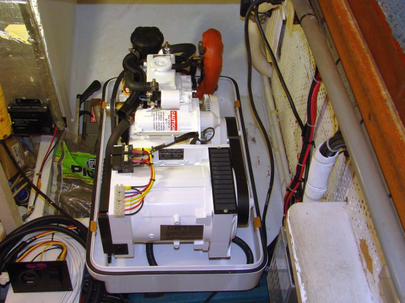 The Trawler Beach House: Do-It-Yourself Generator Install