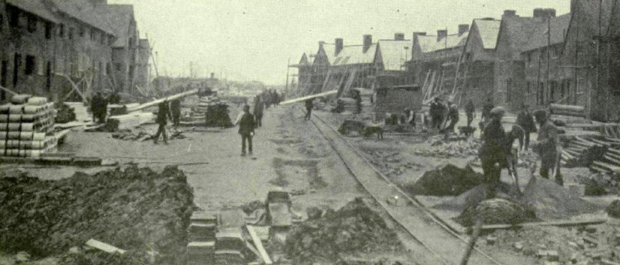 The Progress Estate, Eltham, SE9: The Construction of the Progress Estate