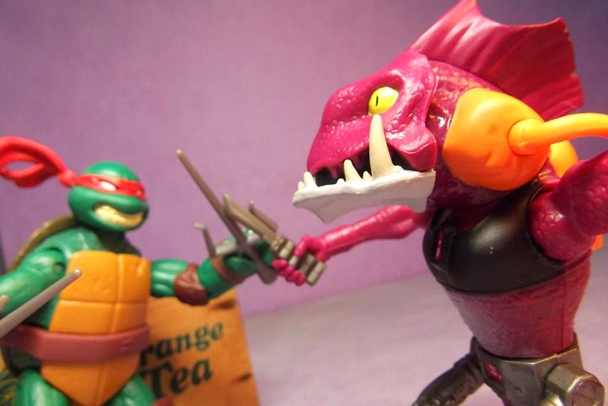 HGG的幻想: Nickelodeon TMNT 2012 - Fishface Figure