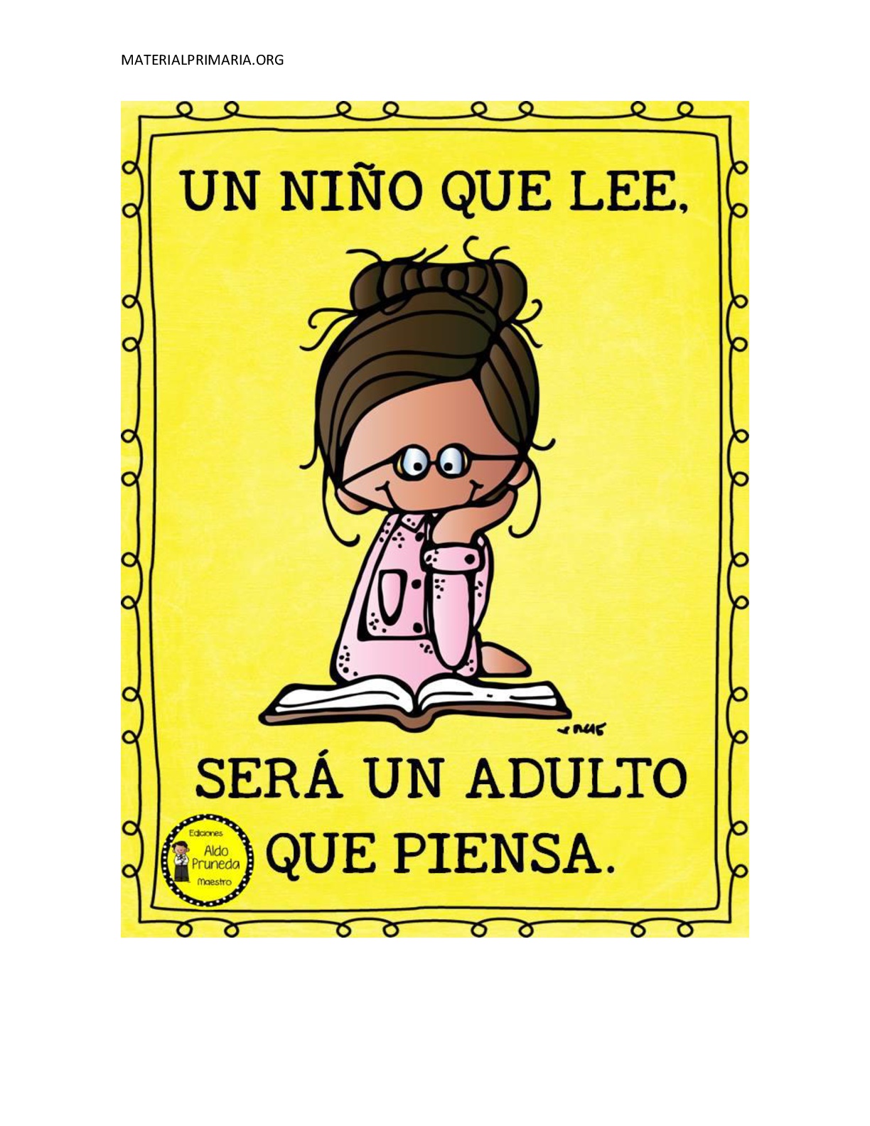 RECURSOS Y ACTIVIDADES PARA EDUCACIÓN INFANTIL: UN BUEN LECTOR