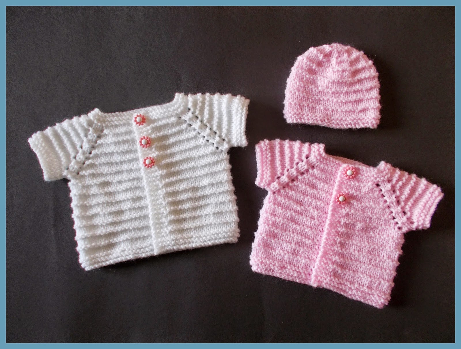 Marianna's Lazy Daisy Days: Premature Baby - Kinzie Baby Top and Hat