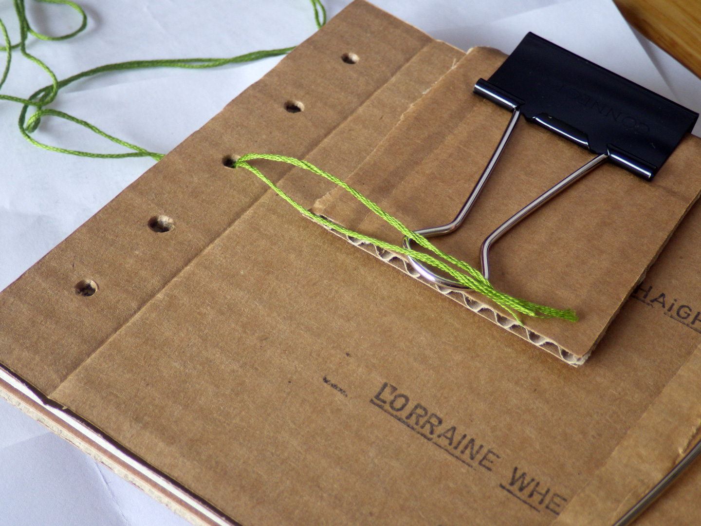 Culture, Craft & Cooking!: Japanese Stab Binding Instructions