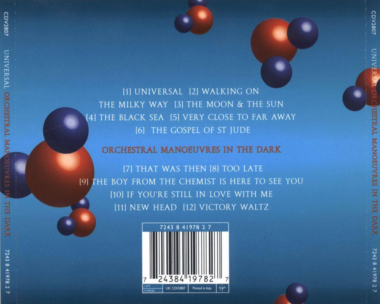 On The Road Again: Orchestral Manoeuvres in the Dark (OMD) "Universal"