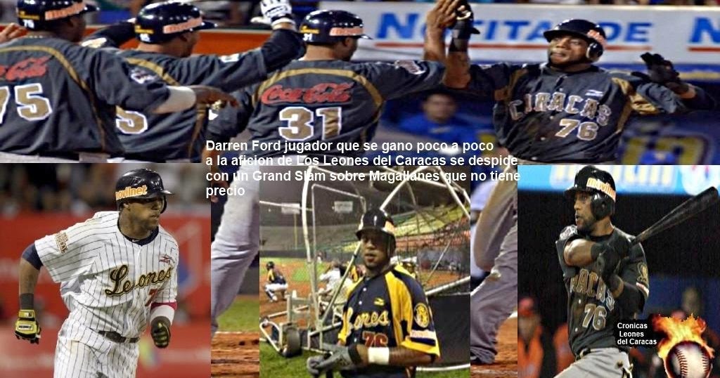 Leones: Darren Ford se despide en Grande con GrandSlam ante Magallanes