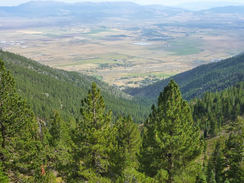 Trailing Ahead: Sierra Canyon Trail: from Genoa to Carson Range's Tahoe Rim