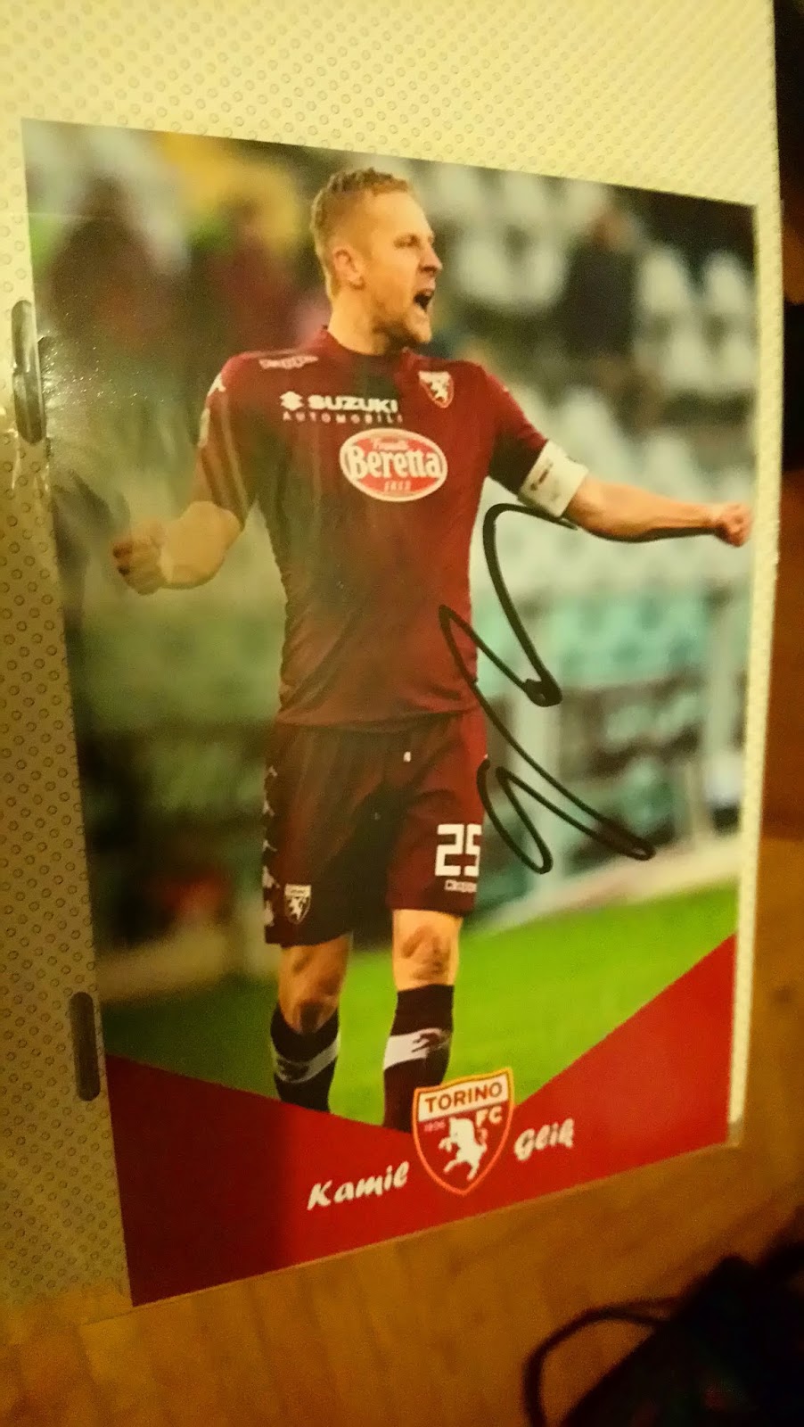 Autografy Eevee: #184 Kamil Glik