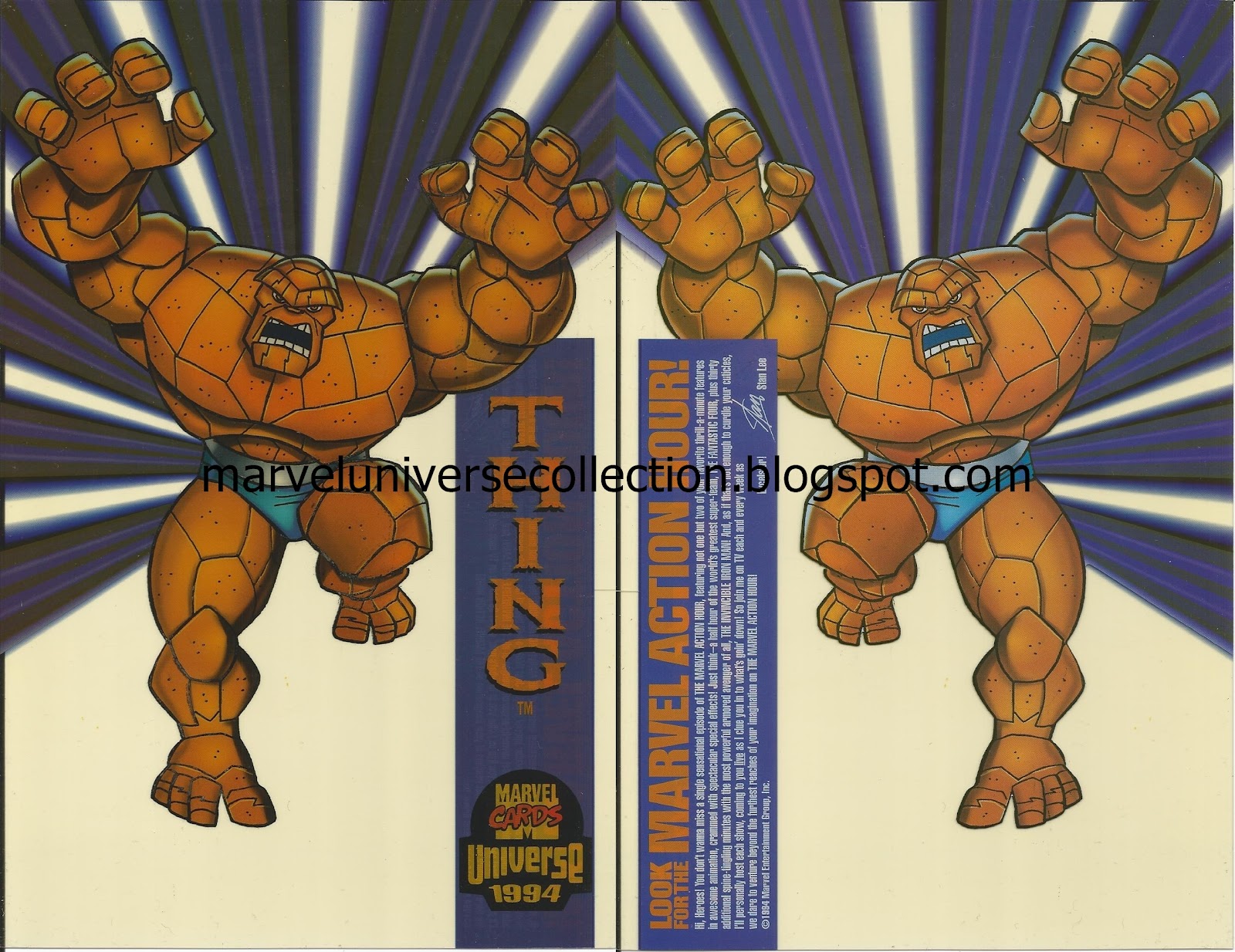 My Marvel Universe trading card collection