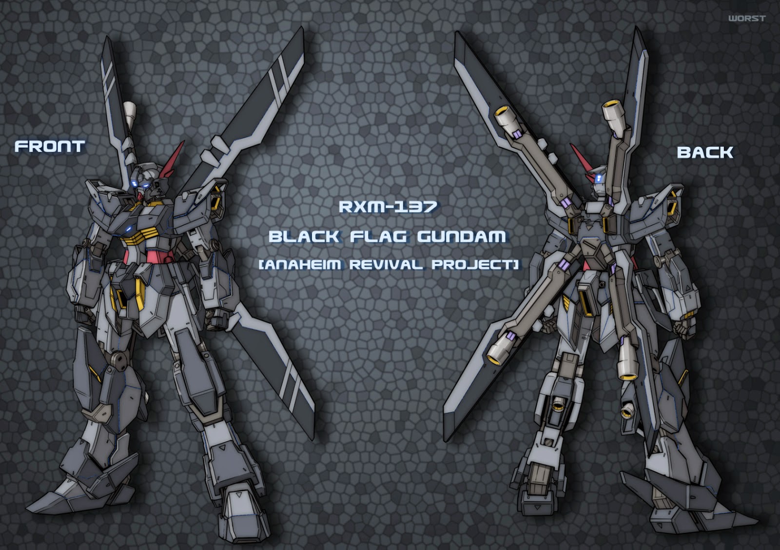 BLACK FLAG GUNDAM Fanmade Gundam Design - Gundam Kits Collection News ...