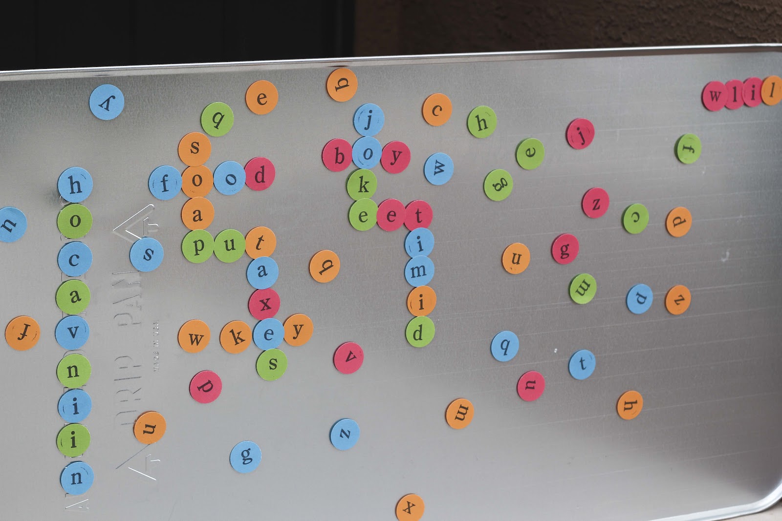 Stamp Camp: Alphabet Fridge Letters