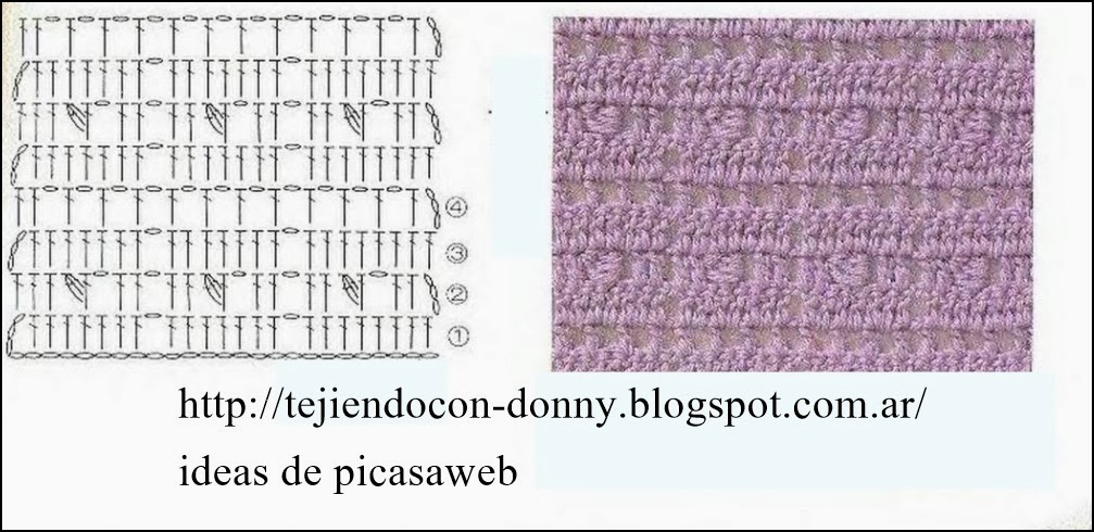 PATRONES=GANCHILLO = CROCHET = GRAFICOS =TRICOT = DOS AGUJAS: DESCARGA ...