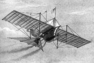 When did the first powered airplane fly? | Facts About All