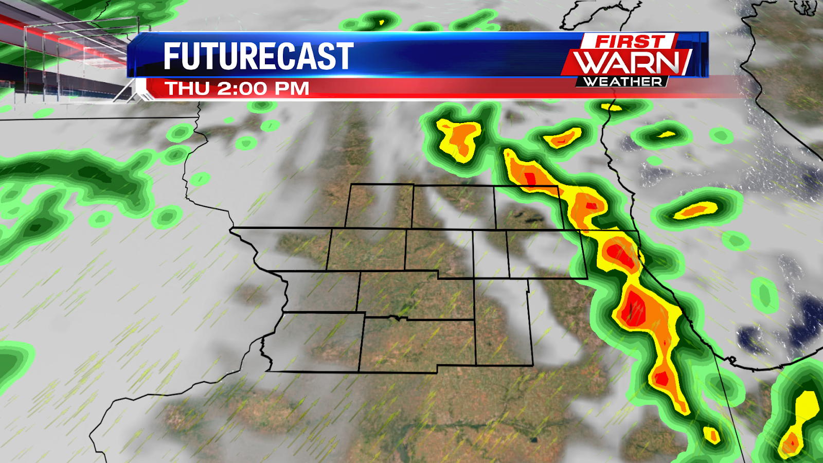 Severe Weather & Blustery conditions this Afternoon