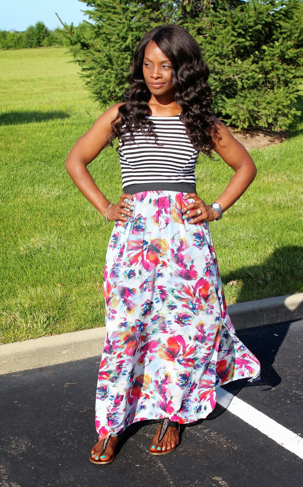 Floral Stripes - The Gabe Fix