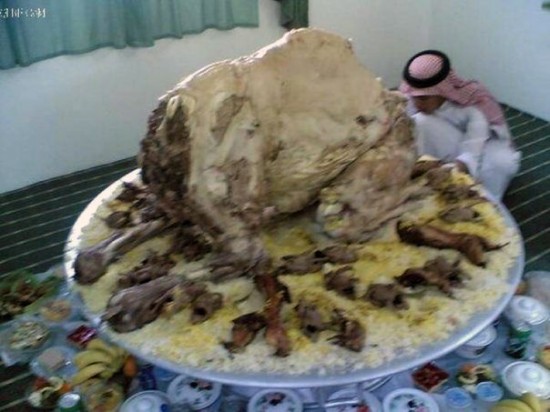 The World’s Largest Dish – Whole Camel Stuffed With Sheep Stuffed With ...