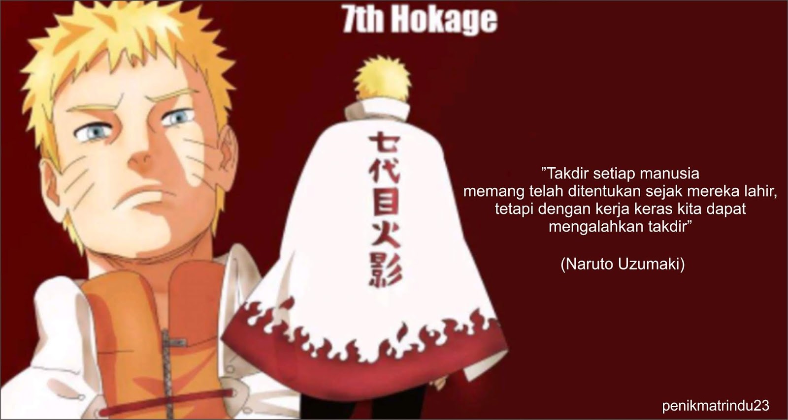 8 Kata kata Bijak Terbaik Naruto Uzumaki - Penikmat Rindu
