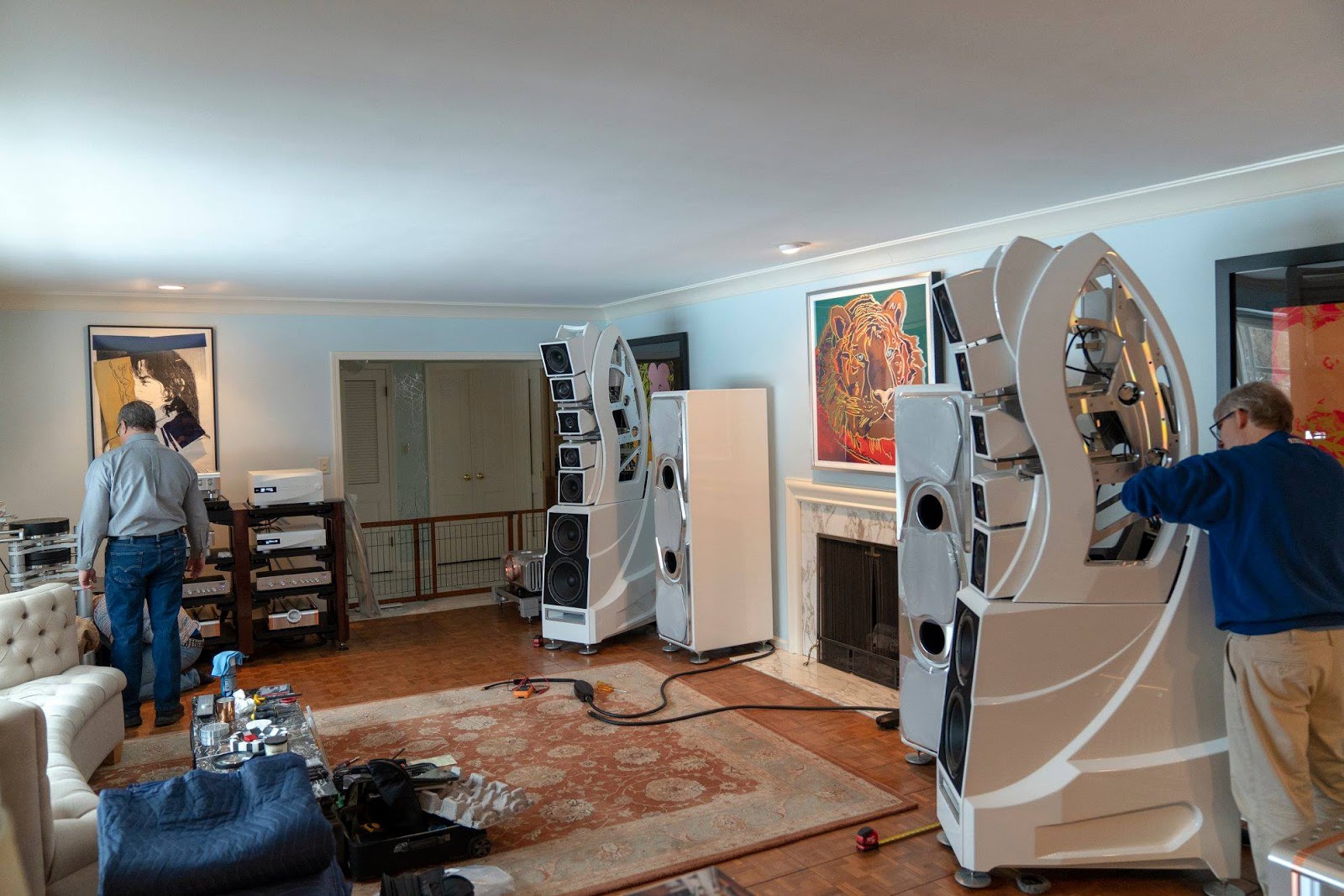 Wilson Audio WAMM Chronosonic installation – M & S | Ultimate High-Fidelity