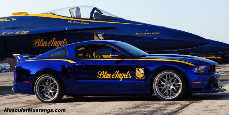 Ford Drive One: Blue Angels Charity Mustang