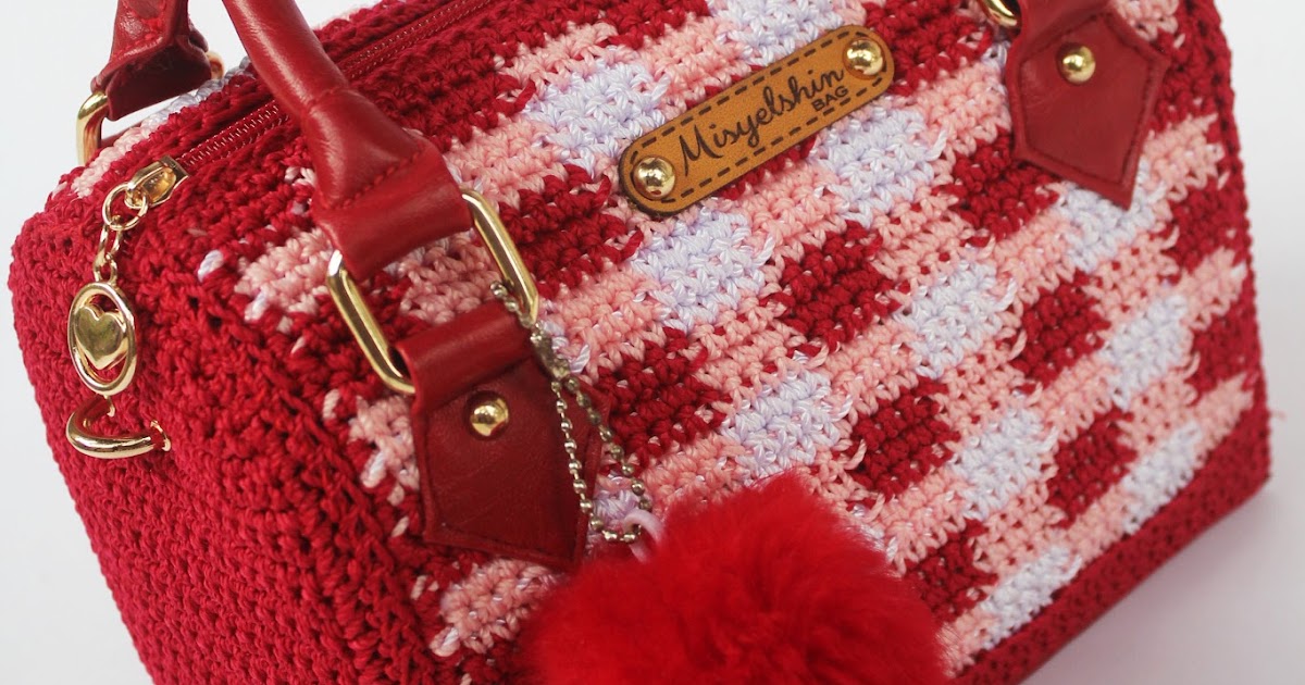 Cara membuat tas rajut yang kokoh|| tutorial crochet tapestry bag