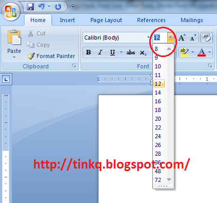 Fungsi Font, Font Size, Grow Font, Shrink Font Microsoft Word - Mari ...