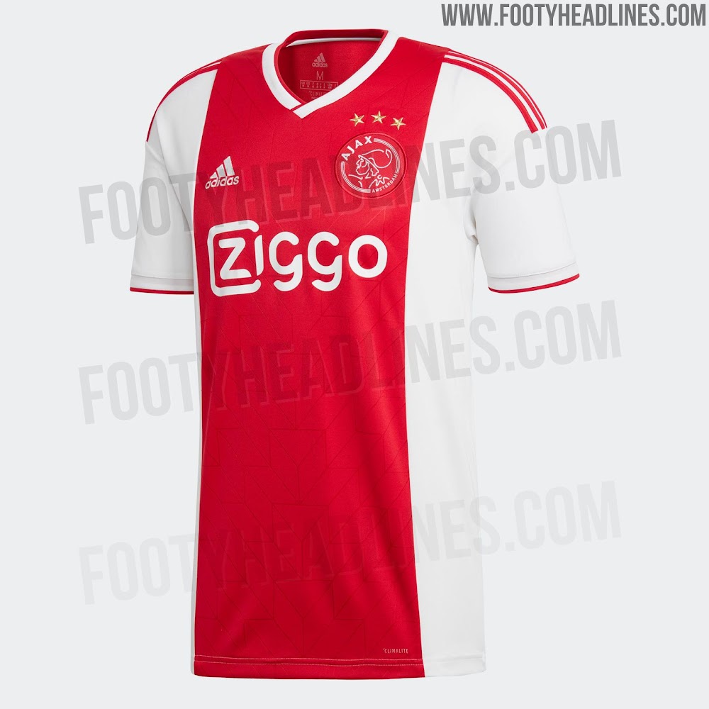 Ajax 18-19 Home Kit Released - Footy Headlines
