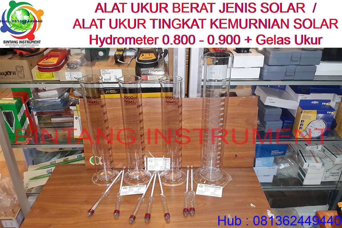 BINTANG INSTRUMENT : 081362449440 Jual Hydrometer dan tabung pembacaan ...