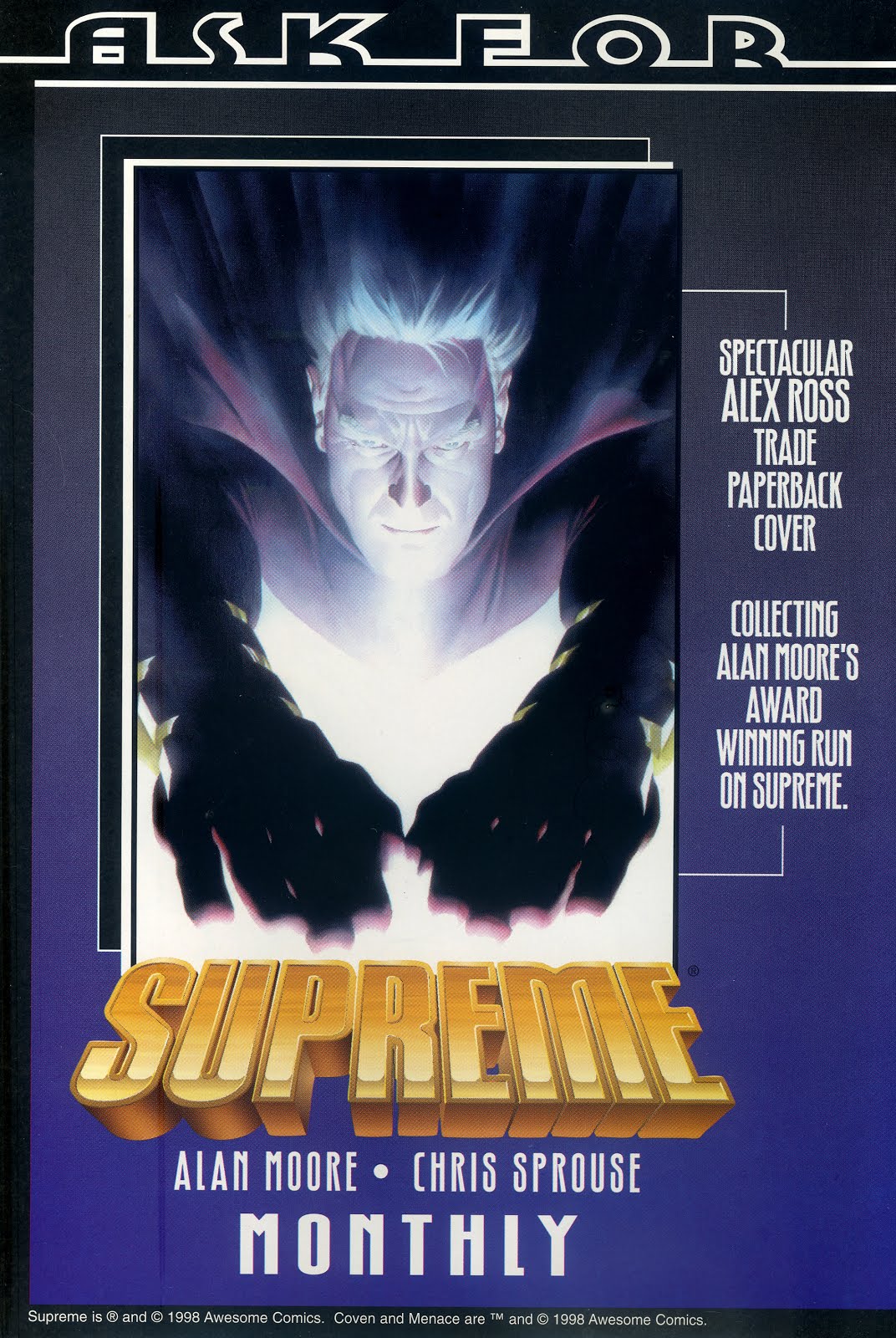 Alan Moore's Forgotten Awesome: Wizard: The last Alan Moore Supreme ...