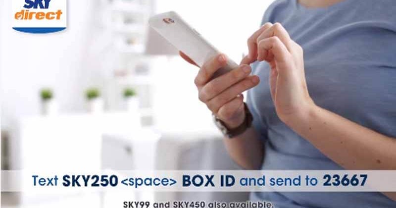 How to Load Sky Direct Using Globe, TM and ABS CN Mobile Prepaid Sim