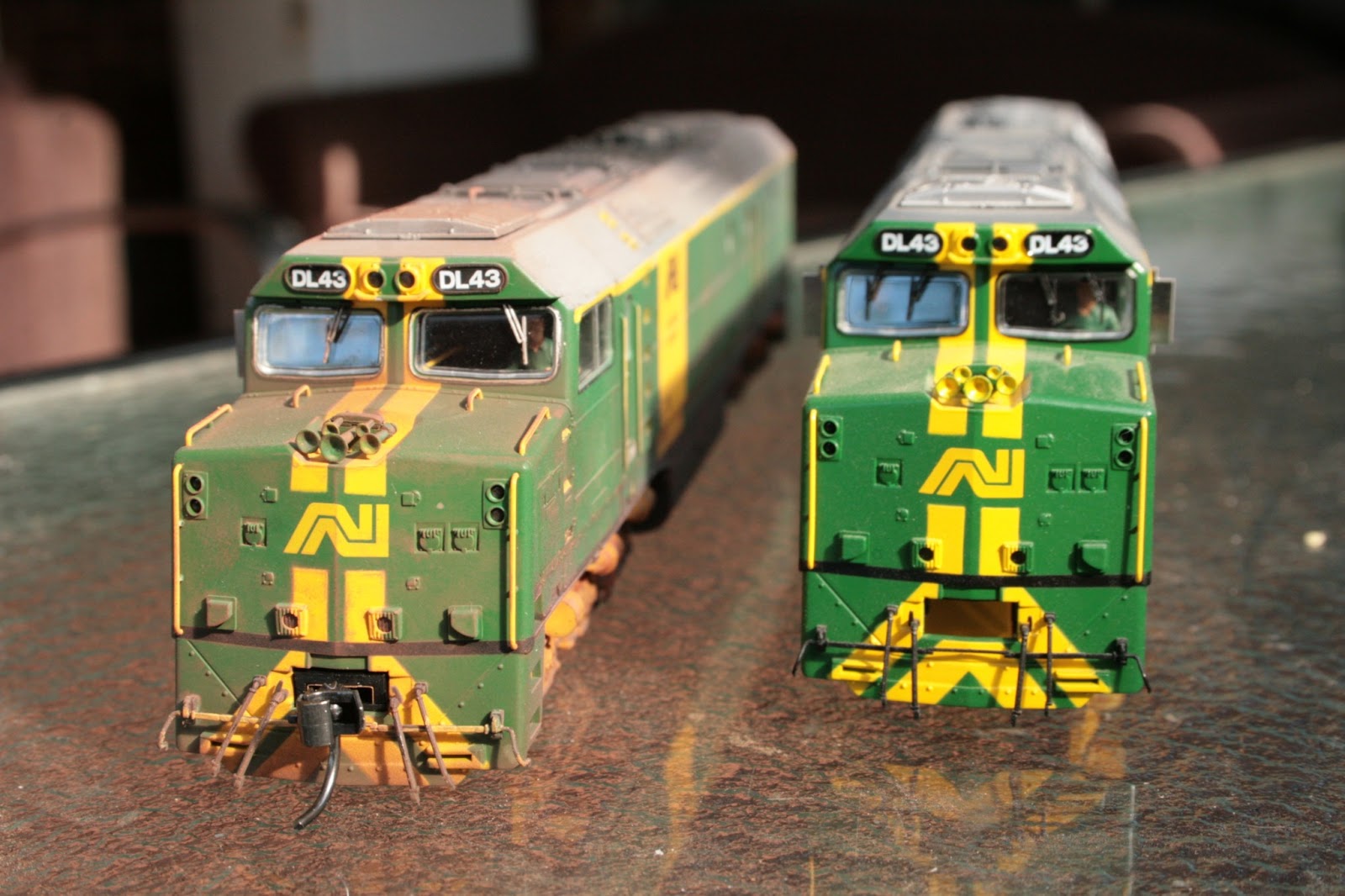 Barcoola: Detailing a Austrains DL Class Locomotive Barcoola style