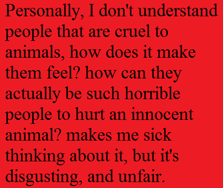 Quotes I Hate Animal Abusers. QuotesGram