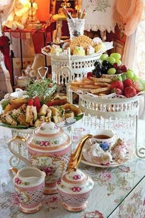 Elegant Cottage Garden Tea Party