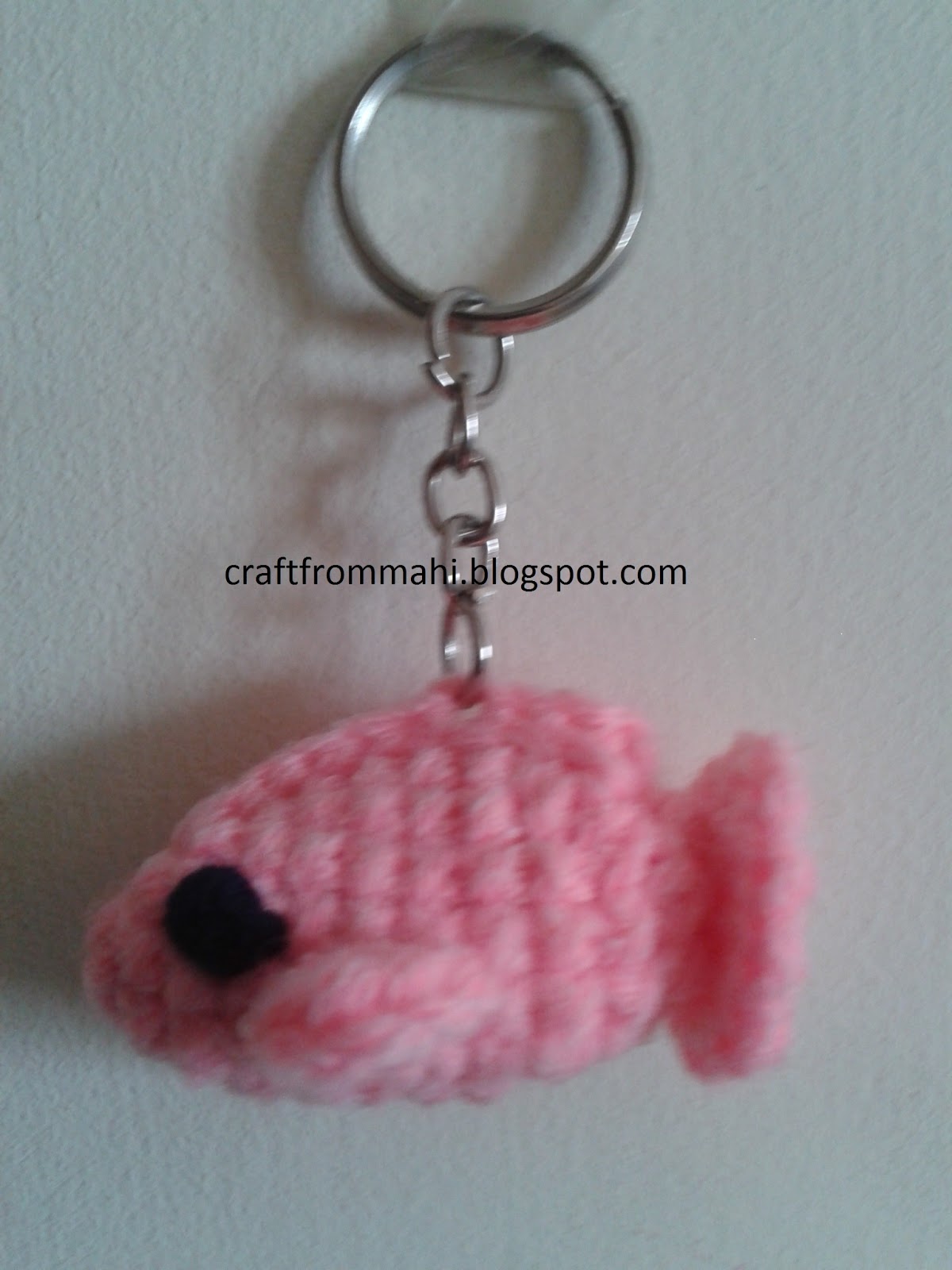 My Interest: Crochet Fish Key Chain