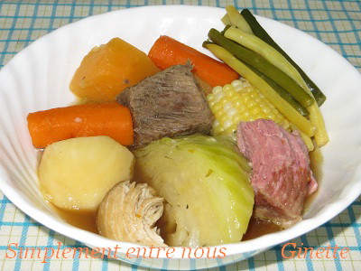 Simplement entre nous: Bouilli de légumes