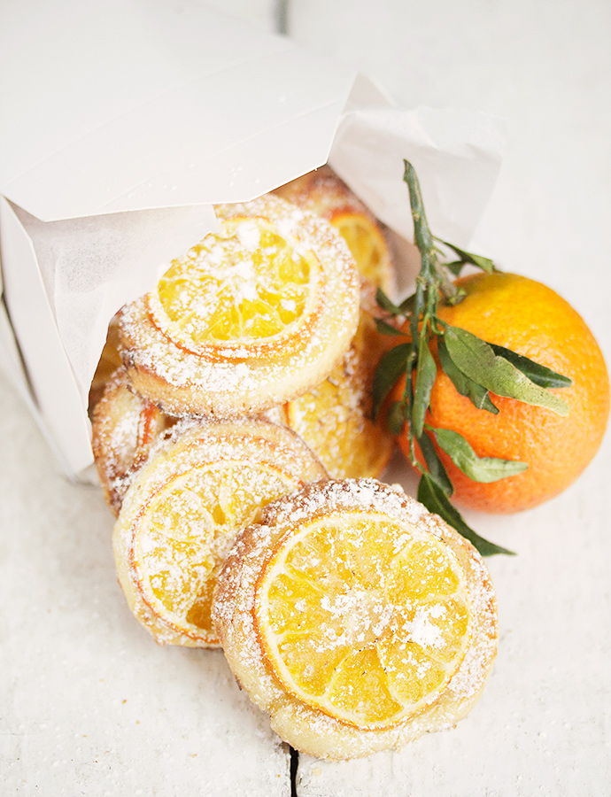 Orange Slice Tea Cookies