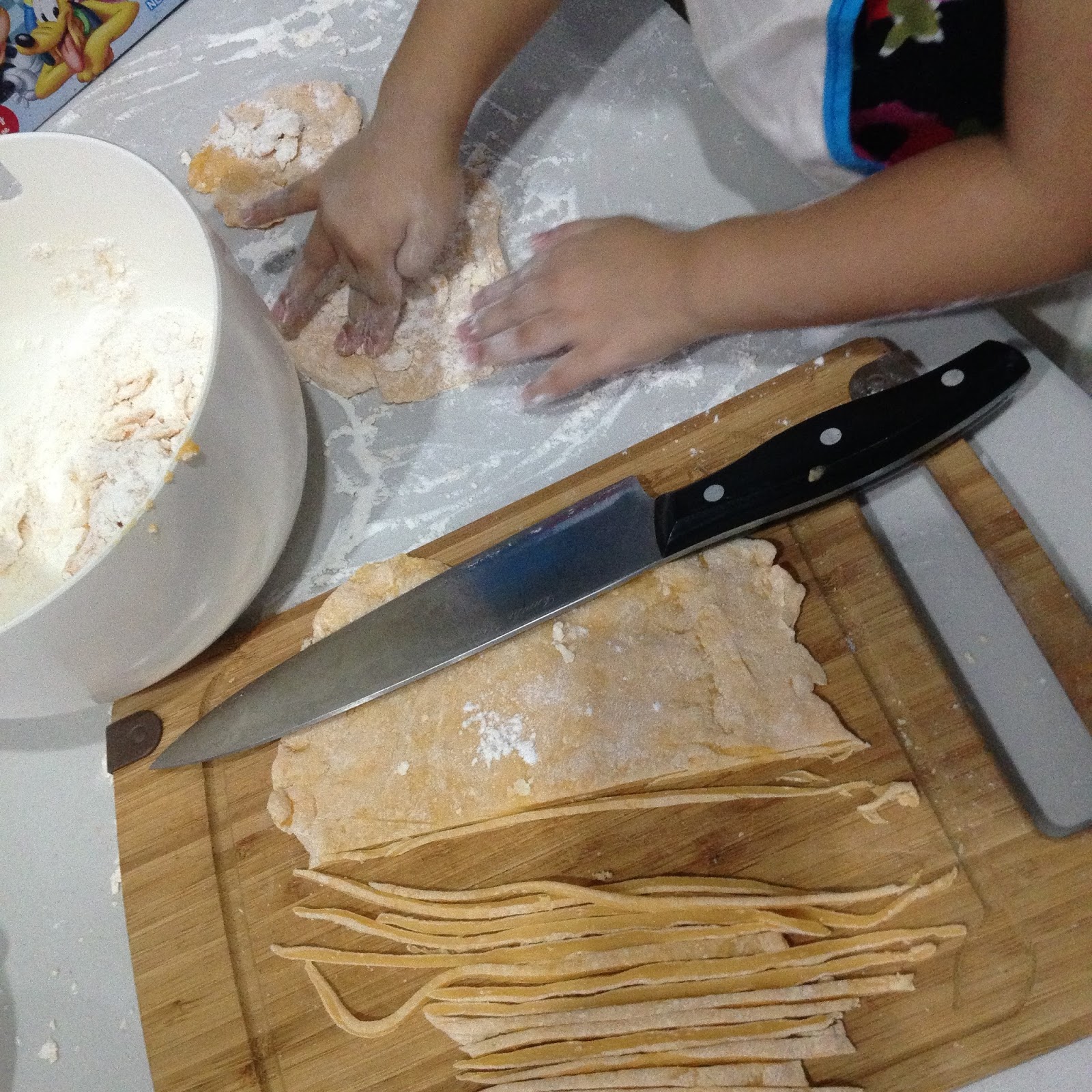 Our Purple Crayon: Noodles from Scratch