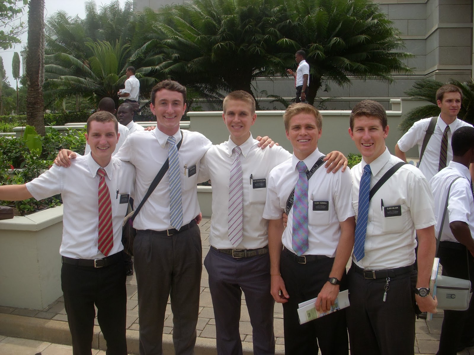 Elder Kade Edler Eppich: Elder Bednar in Ghana and One year mark as a ...
