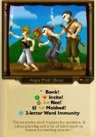 My After 17th: My List of Enemies + Bosses in Bookworm Adventures Deluxe