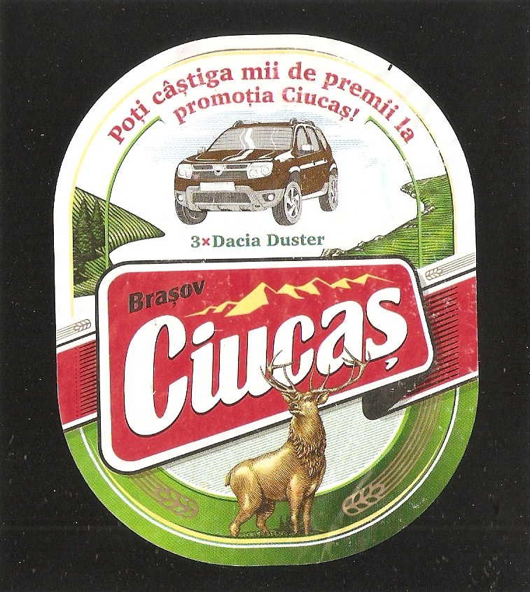 Etiquetas de cerveza: Ciucas Brasov