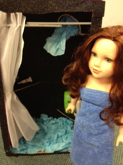 Karen Mom of Three's Craft Blog: Madelon's Doll Shower