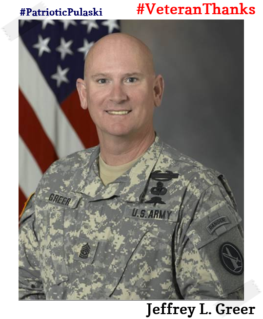 Patriotic Pulaski County Thanks Our Veterans: Jeffrey L. Greer, United ...