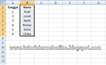 TIK KESUKAANKU: Cara Menyisipkan Kolom atau Baris pada Microsoft Excel