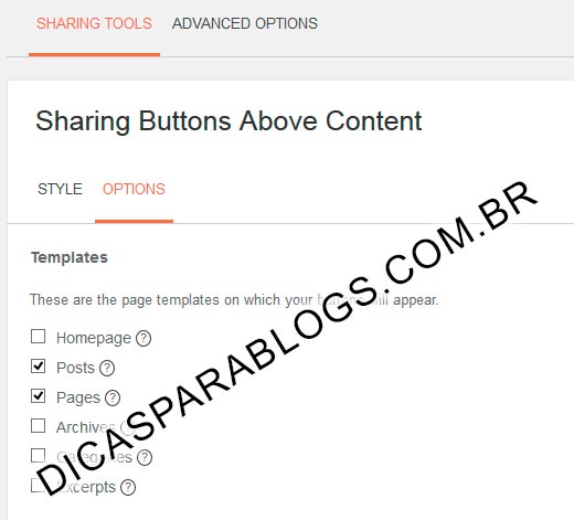Configurar Botões AddThis no WordPress - Dicas para Blogs