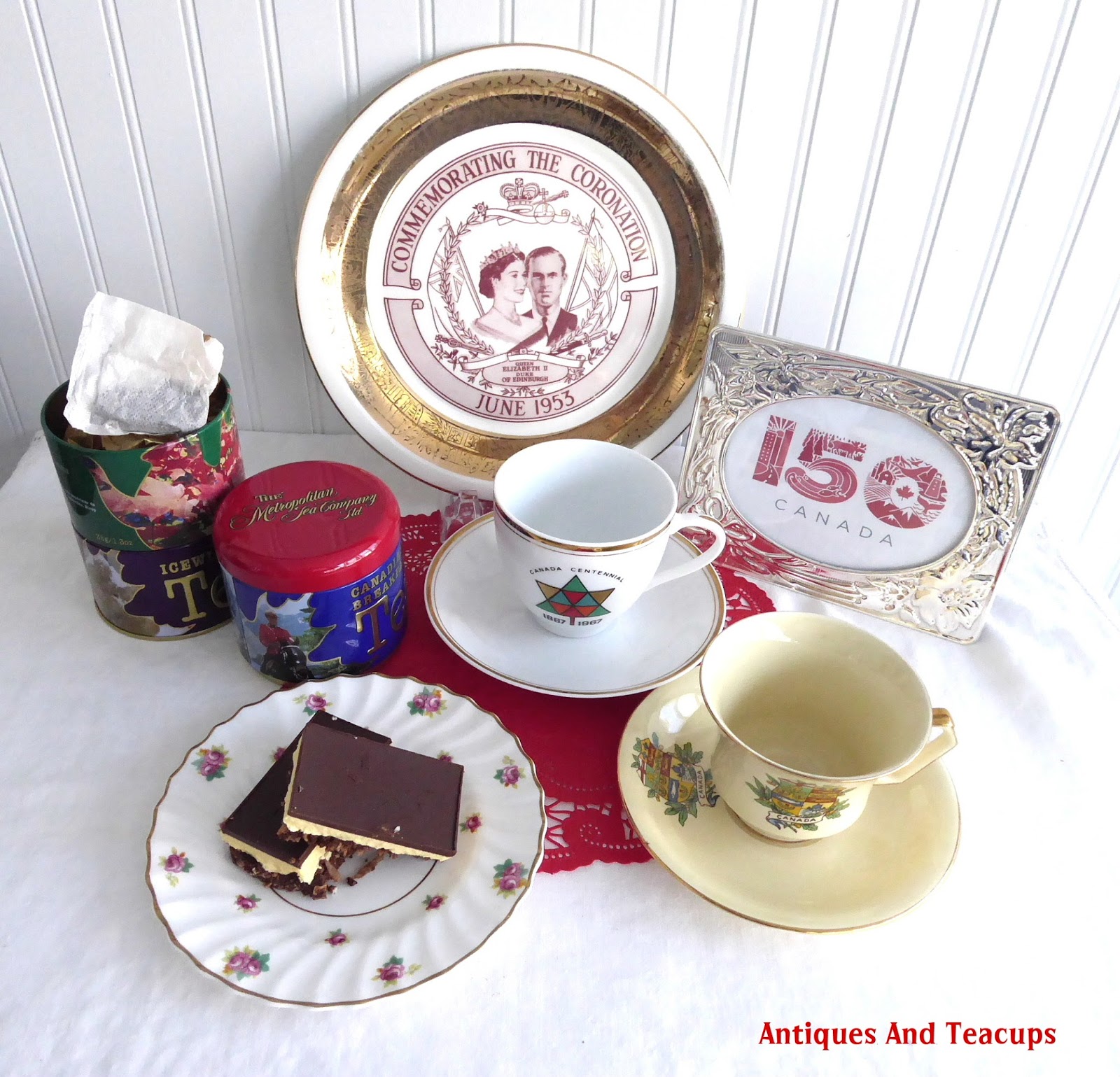 Antiques And Teacups: Tuesday Cuppa Tea, Happy Canada Day 150th ...
