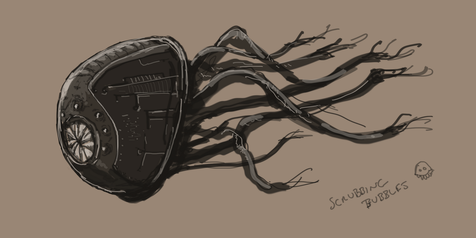 The Art of Mark Orr Jr.: Fun with Bioships!