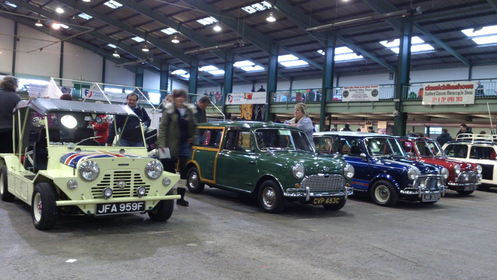 Life On Cars: British Mini Club Show 2013 at Bingley Hall, Staffordshire