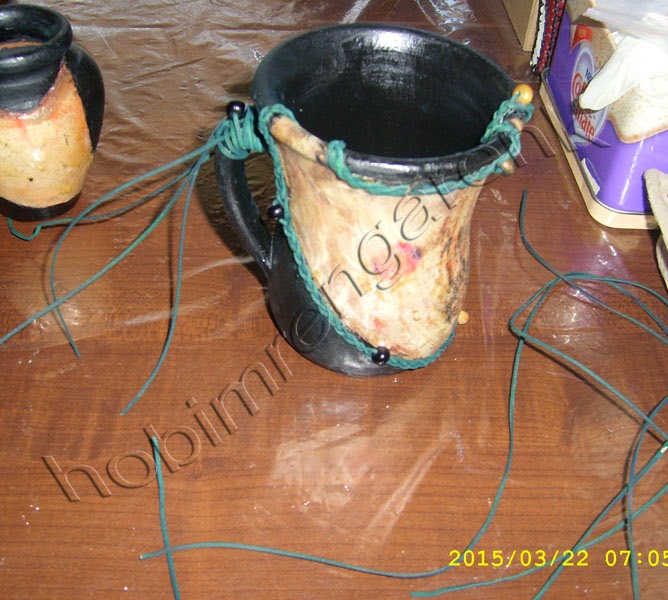 Hobim Rengarenk-Bilgi Paylaştıkça Büyür: Çömlek kaplama