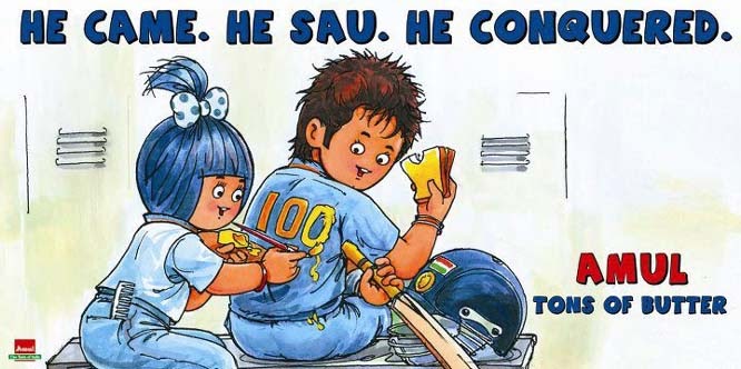 Popular Artist: Funny Amul ads based on current affairs