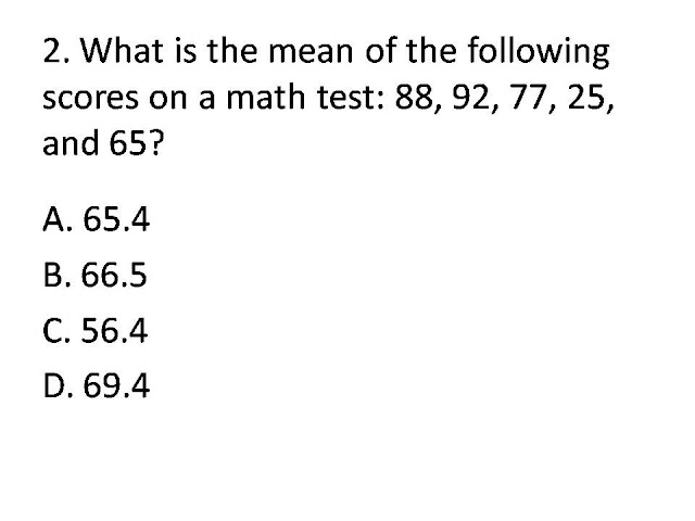 PRE-NURSING ENTRANCE EXAM (TEAS EXAM): MATH PRACTICE TEST - 20 QUESTIONS