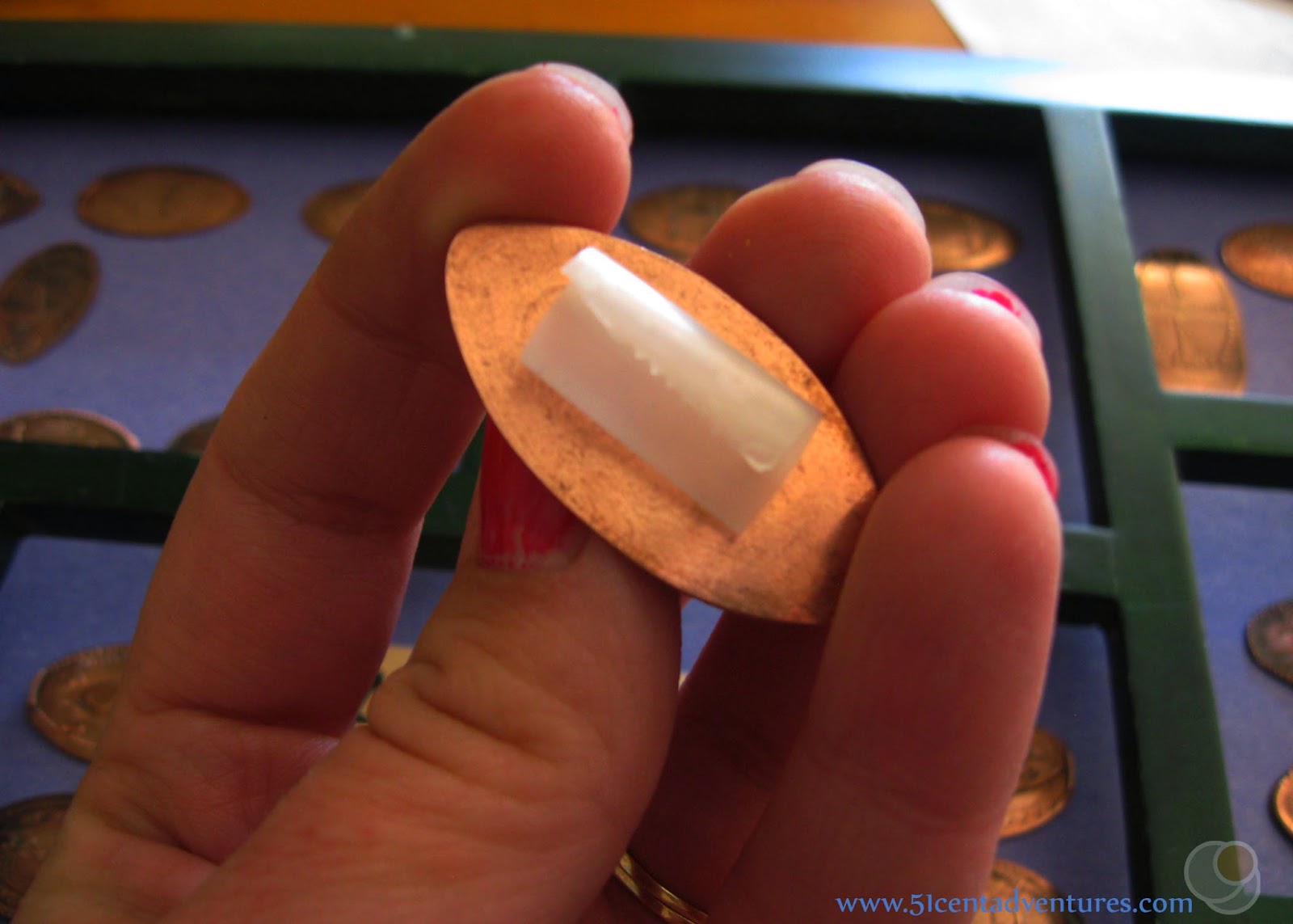 51 Cent Adventures: How to Make a Pressed Penny Display