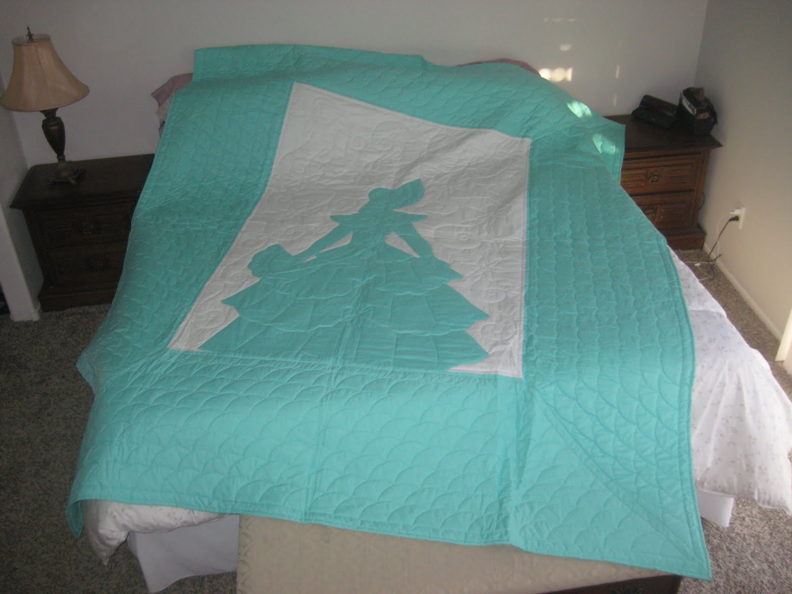 Robison Family: Colonial Girl Quilt