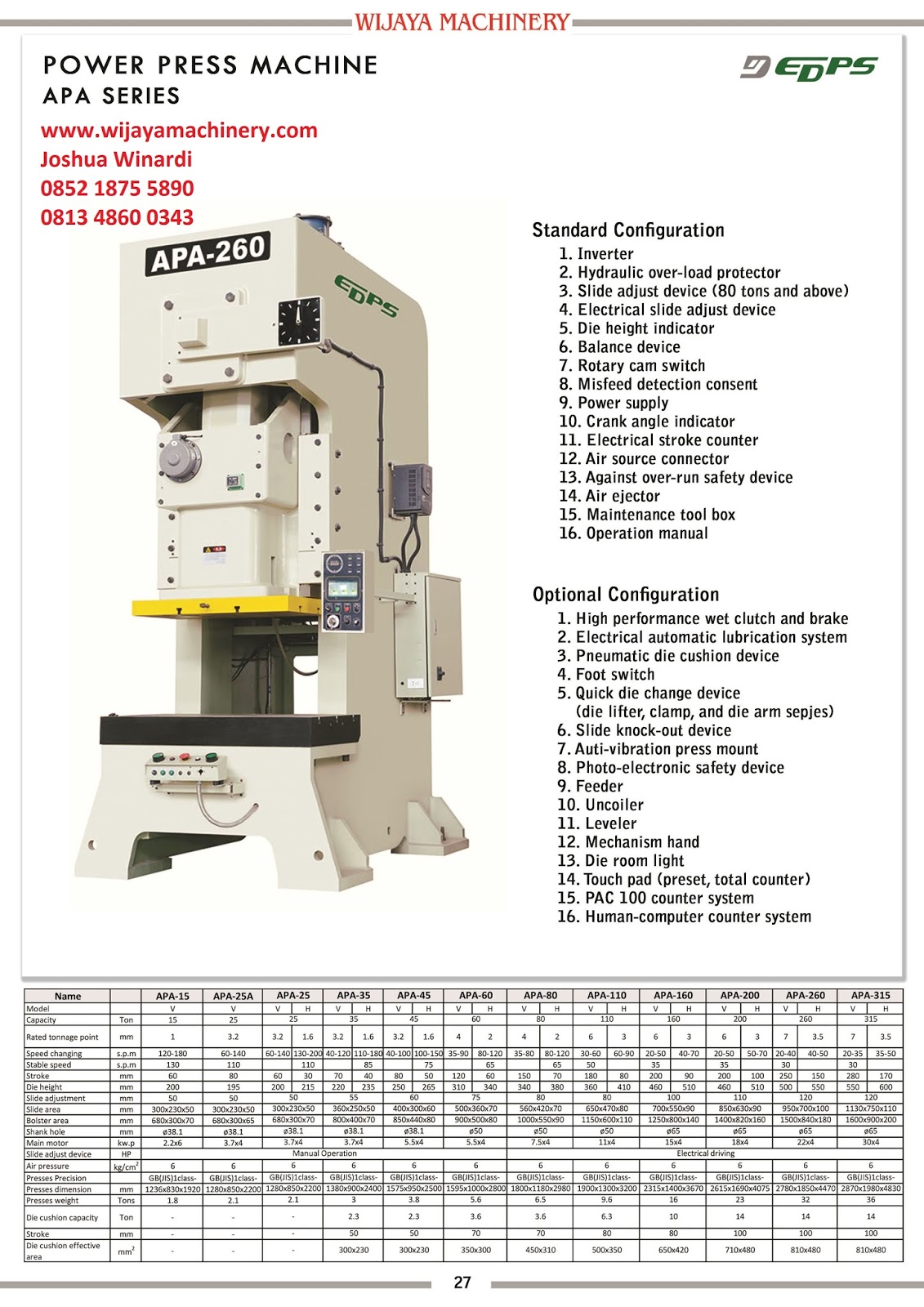 Mesin Perkakas Baru dan Bekas: Tips Pemilihan Mesin Stamping Press atau ...